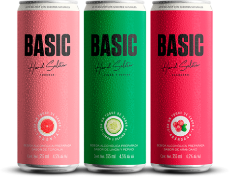 Basic, la nueva bebida del segmento hard Seltzer - THE FOOD TECH ...