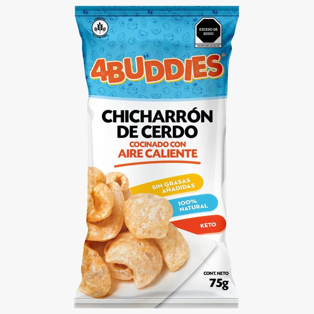 Botanas saludables con ingredientes naturales de 4 Buddies