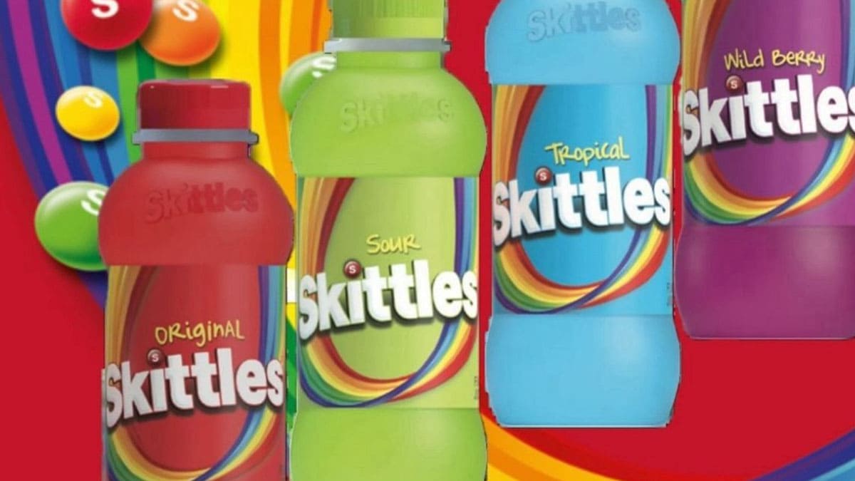 Descubre la nueva bebida de Skittles - The Food Tech